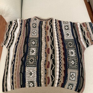 1990's Murano Mens Coogi Inspired Cosby Style Sweater Size M - Etsy