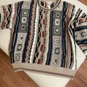 1990's Murano Mens Coogi Inspired Cosby Style Sweater Size M - Etsy