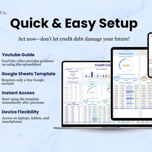 Credit Card Tracker, Credit Card Payoff Planner, Credit Score, Credit ...