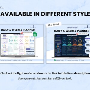 Weekly Planner, Daily Schedule Planner, Task Tracker, to Do List, Daily ...