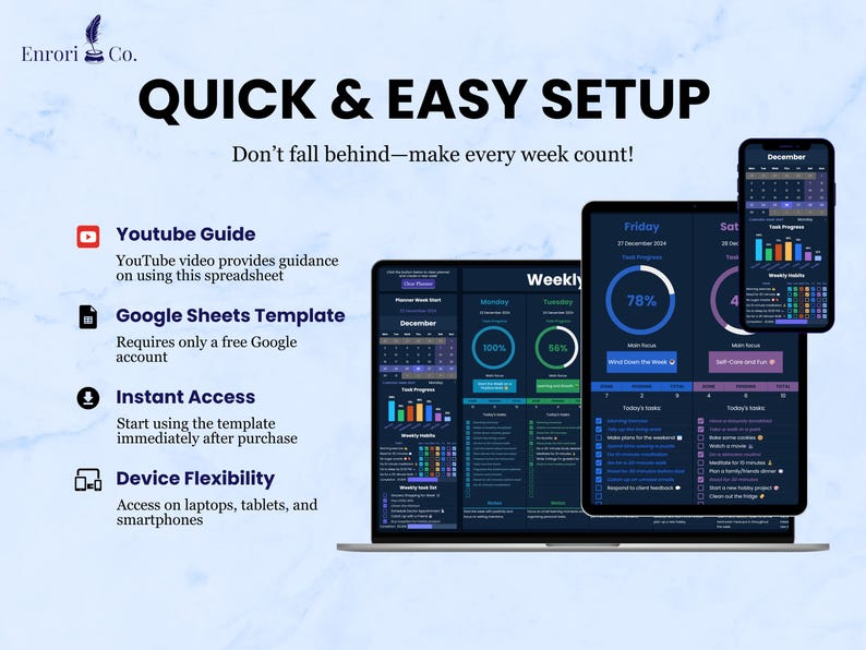 Weekly Planner, Daily Schedule Planner, Task Tracker, to Do List, Daily ...