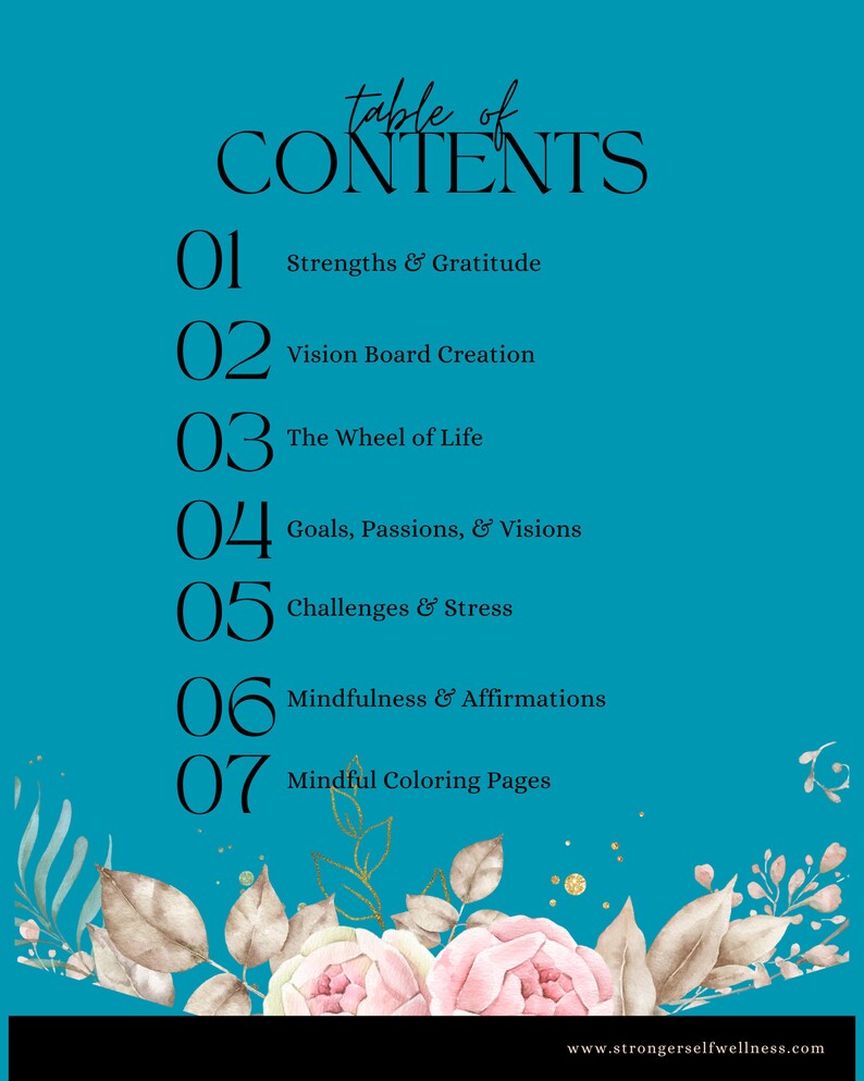 Mindfulness Workbook - Etsy