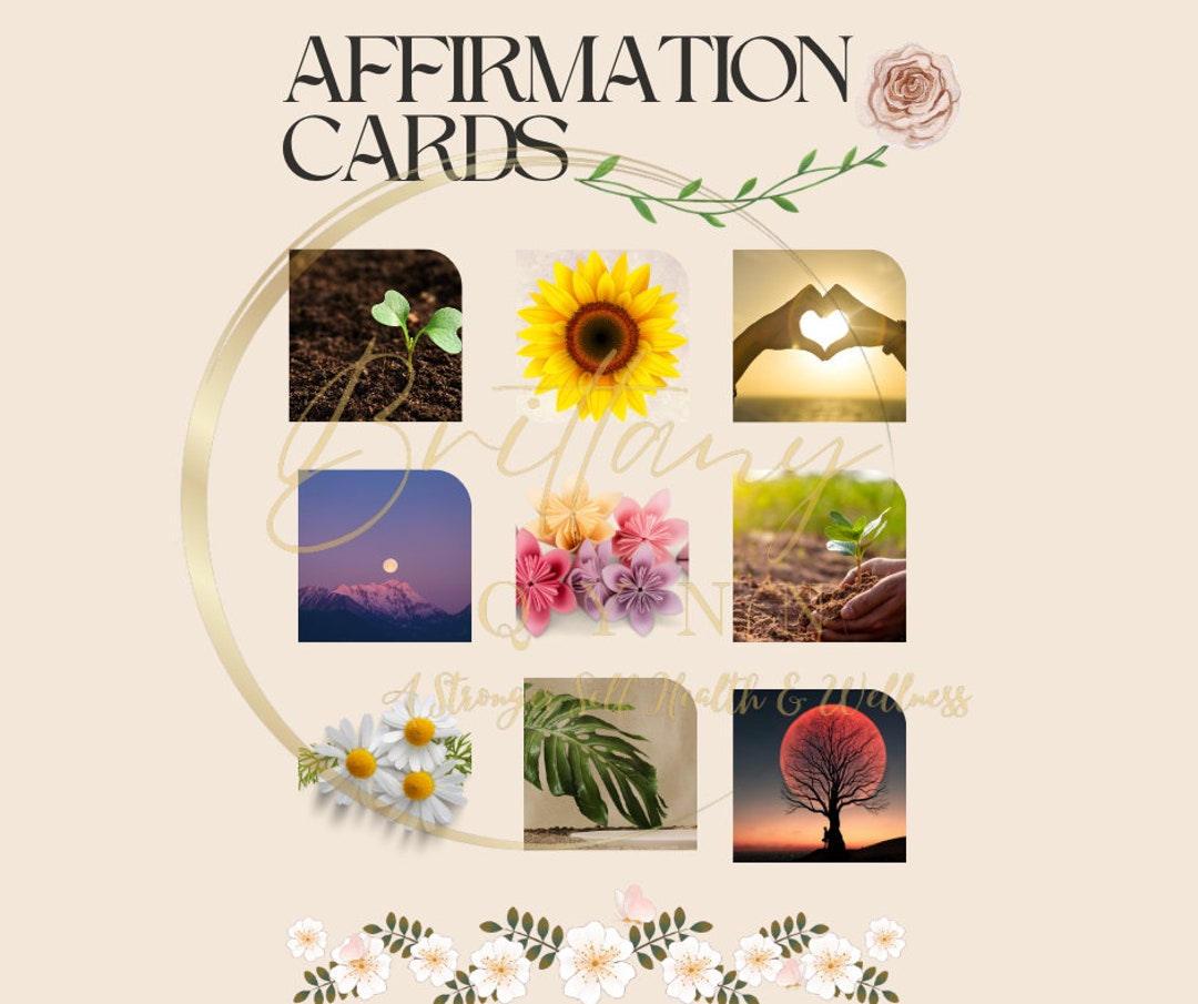 Affirmation Cards - Etsy