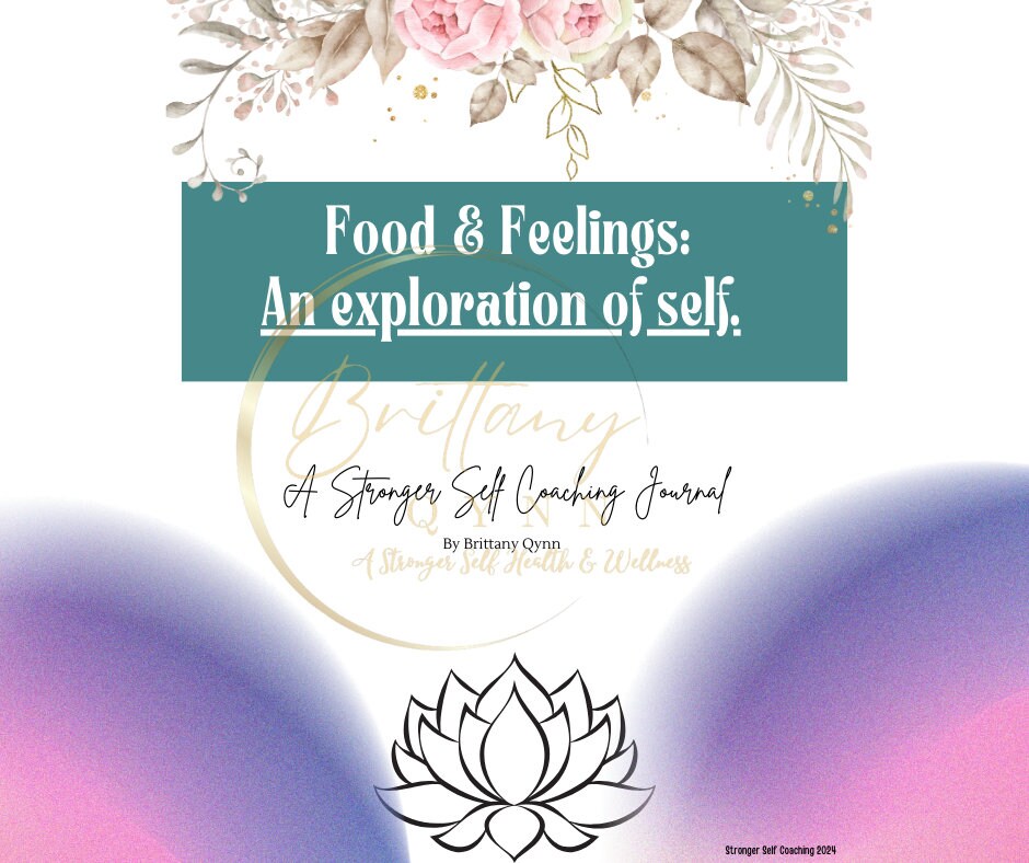 Food & Feelings Workbook - Etsy