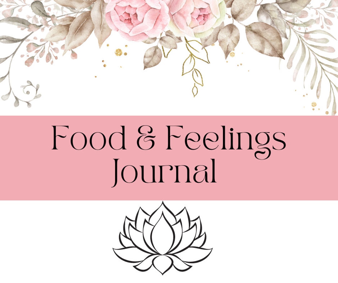 Food & Feelings Workbook - Etsy
