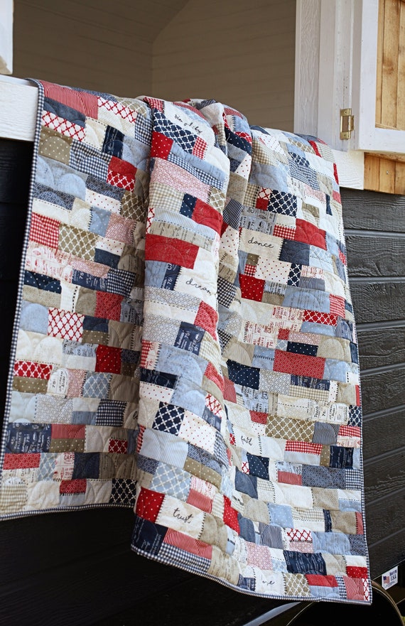 Cobblestone Quilt Pattern Download | Etsy