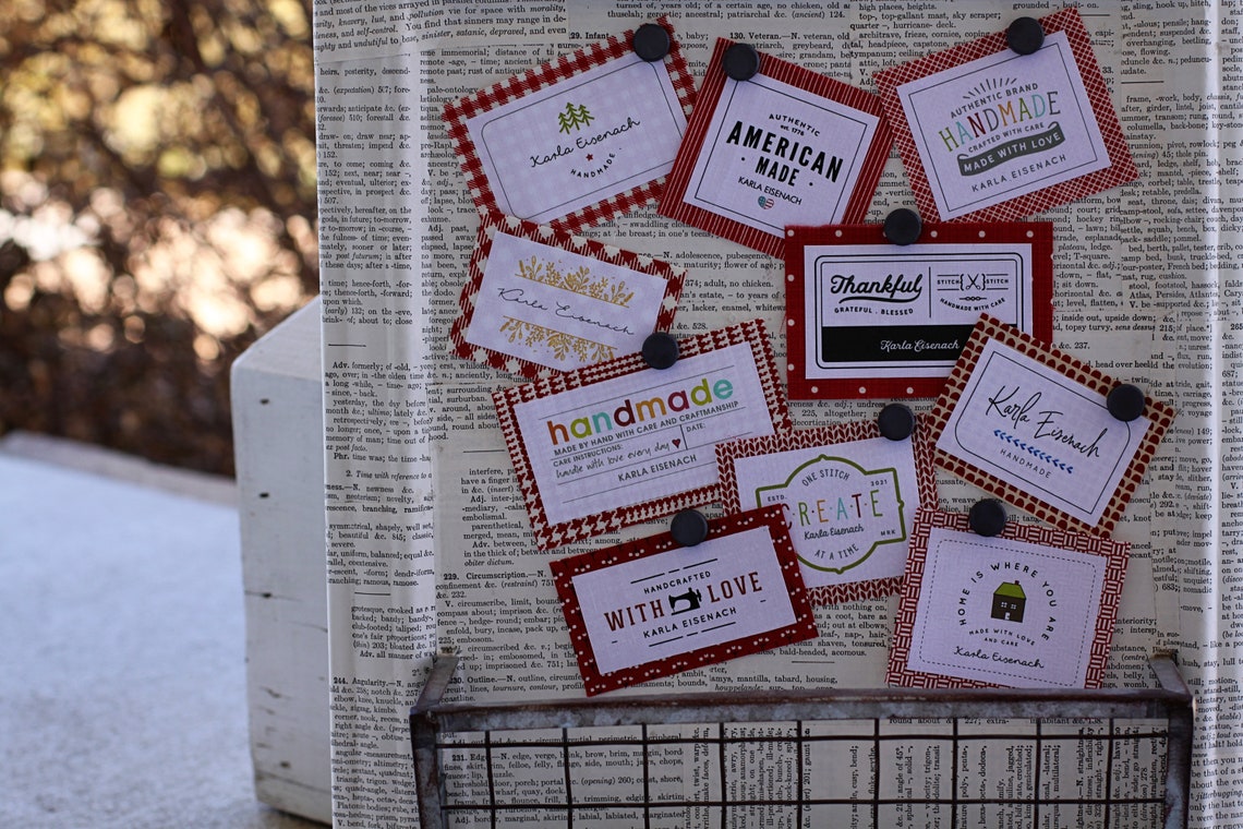 Personalized Labels- Sampler Pack 2 - Etsy