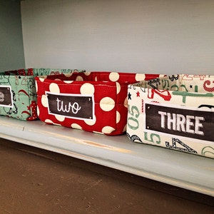 One, Two, Three Iron-on Label - Etsy