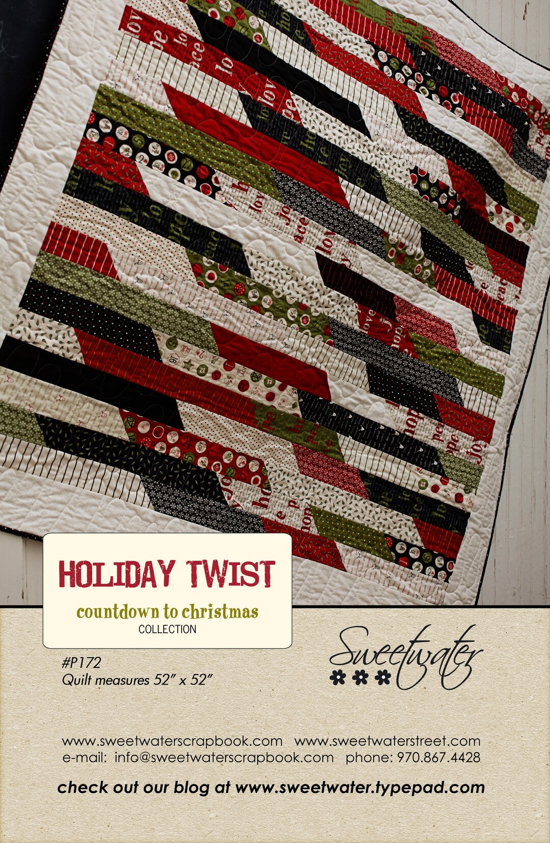 Holiday Twist- Download Pattern - Etsy