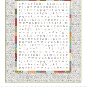 ABC'S & 123's Pattern - Download - Etsy