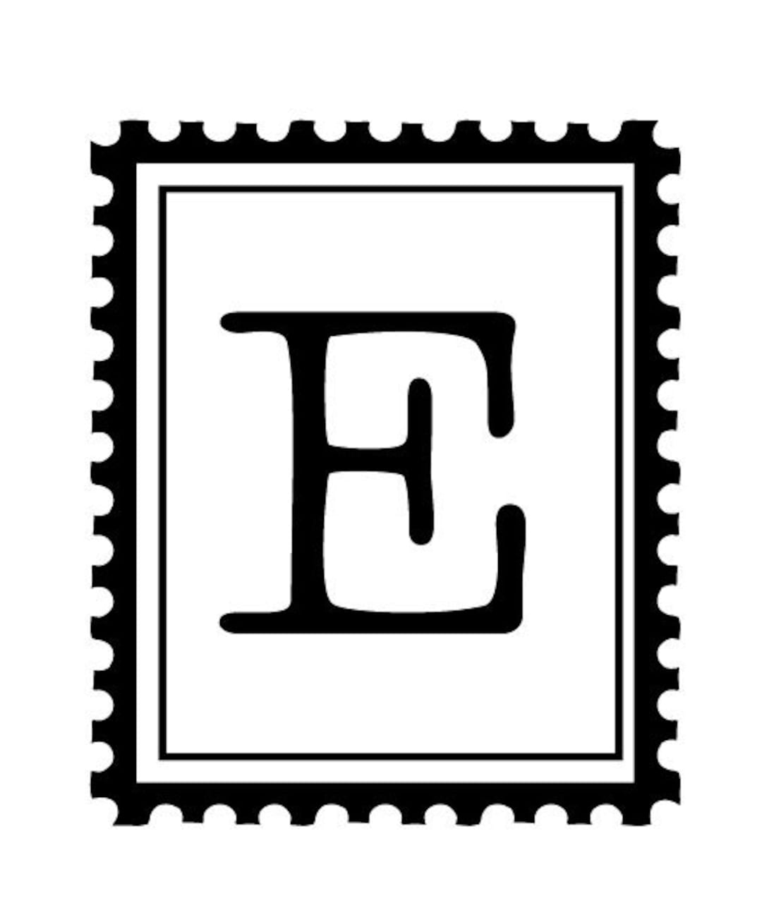 Custom Monogram Label - Etsy