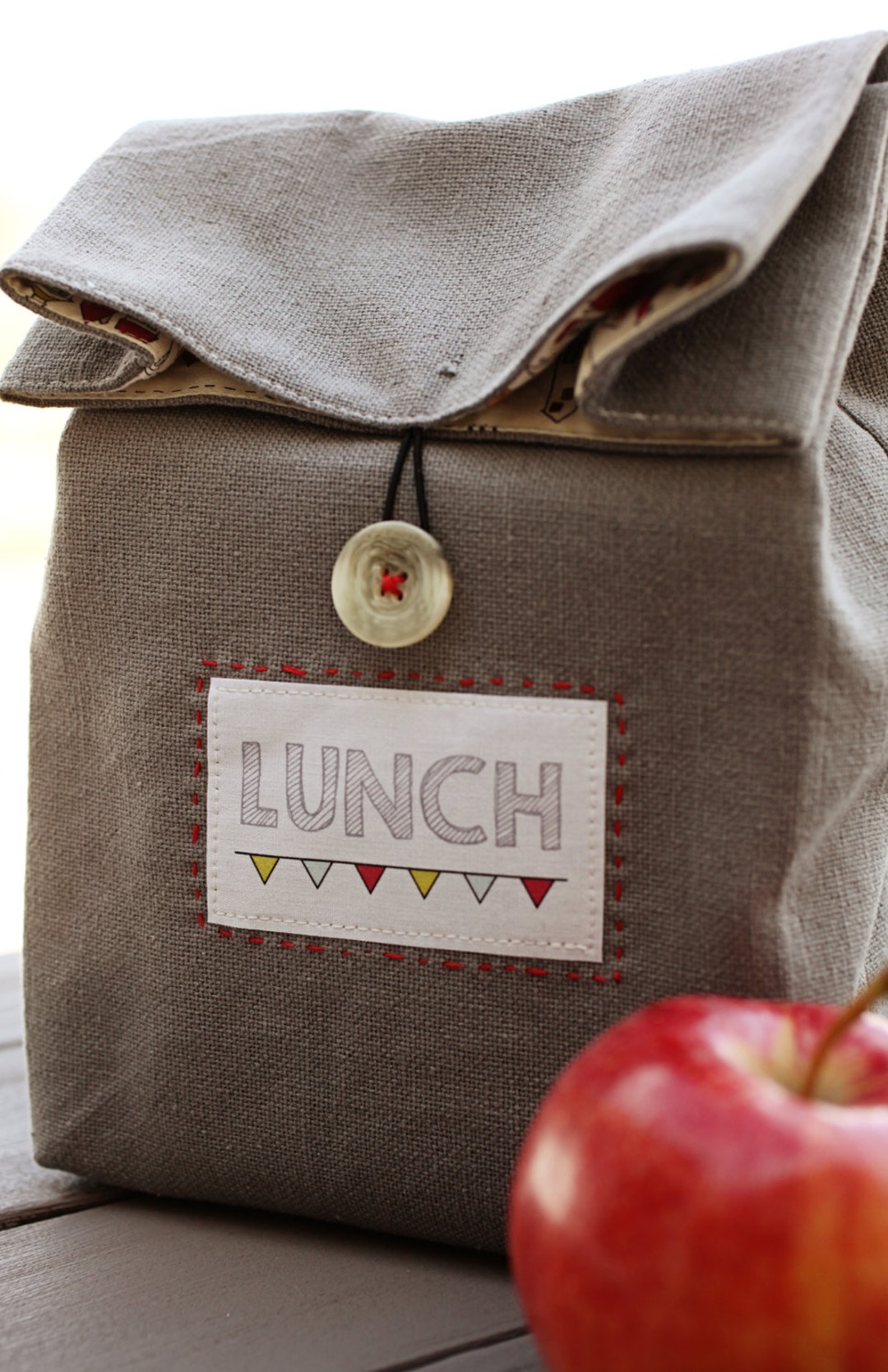 Lunch Sack- Download Pattern - Etsy
