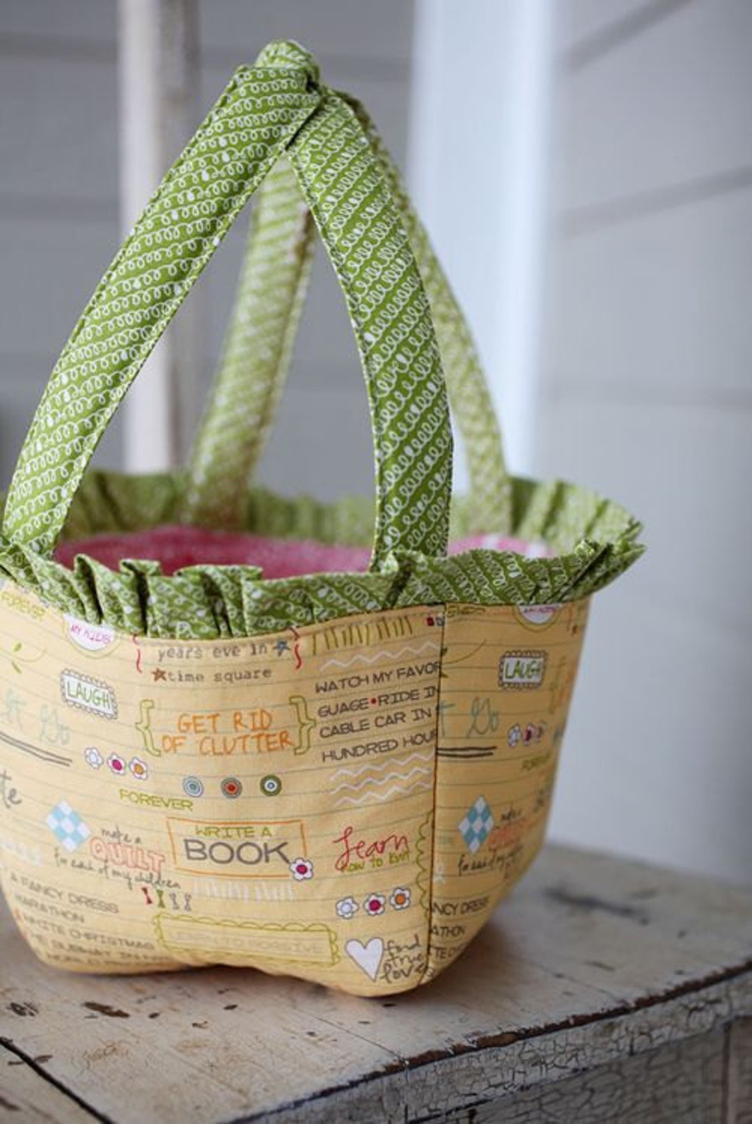Spring Basket - Download Pattern Only - Etsy