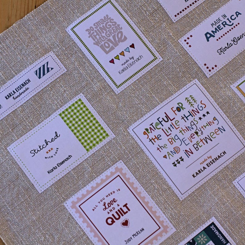 Personalized Labels - Sampler Pack #6 - Etsy