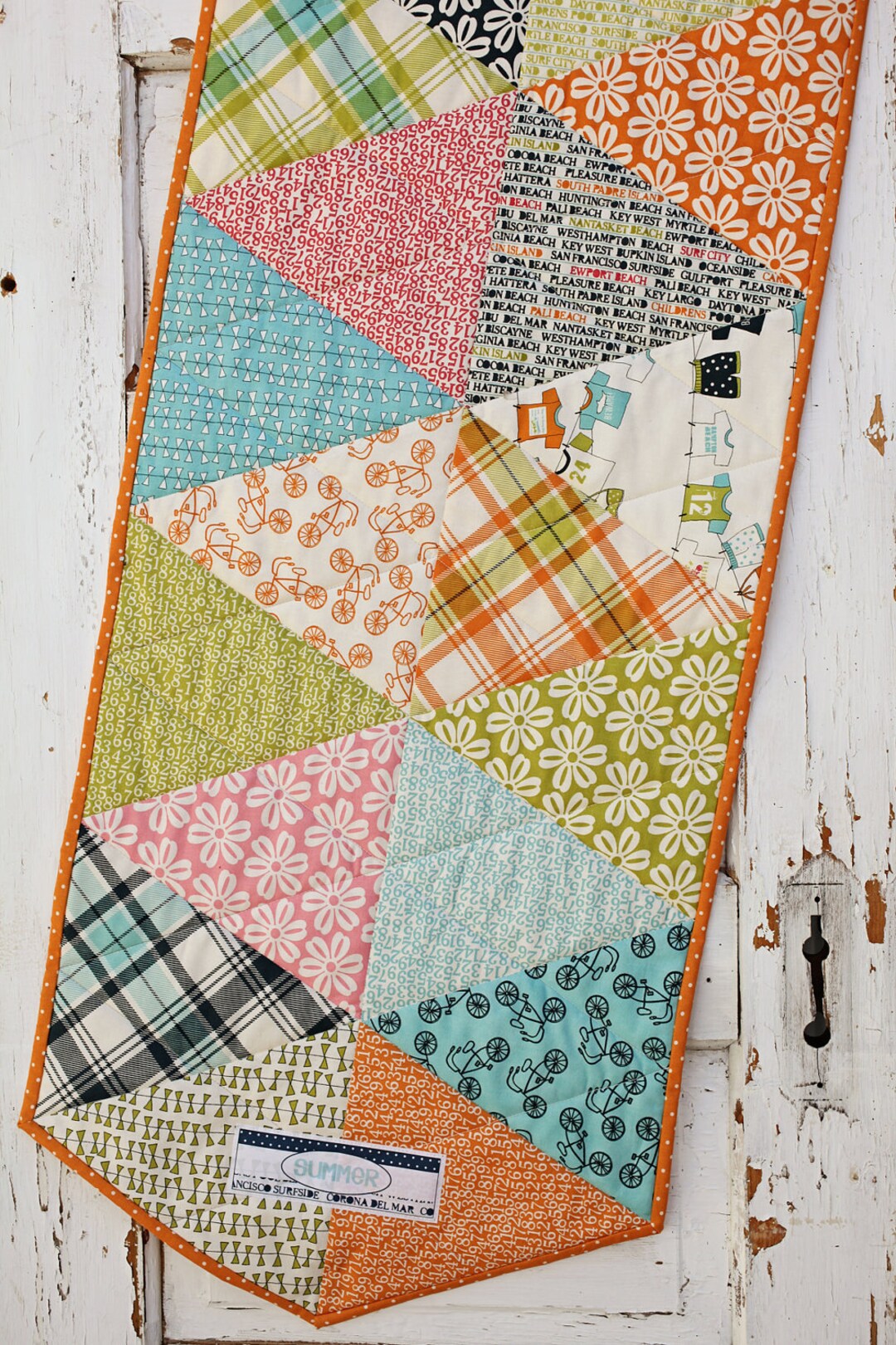 Summer Table Runner Download Pattern - Etsy