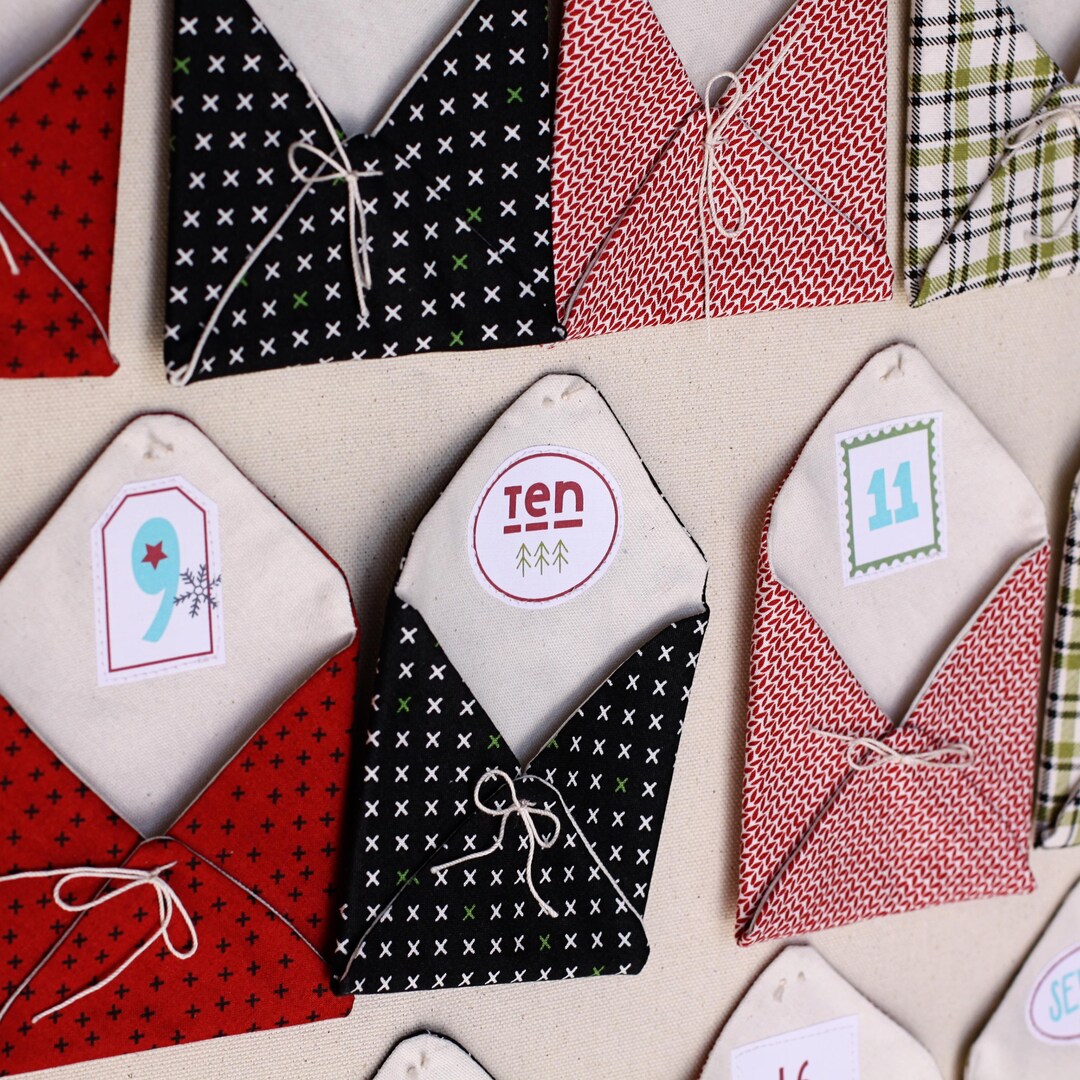 Christmas Advent Pocket Kit - Etsy