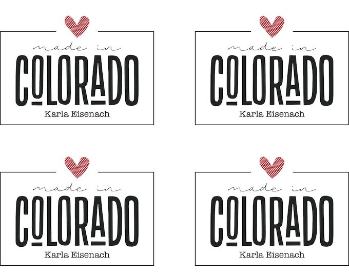 Personalized State Labels - Etsy