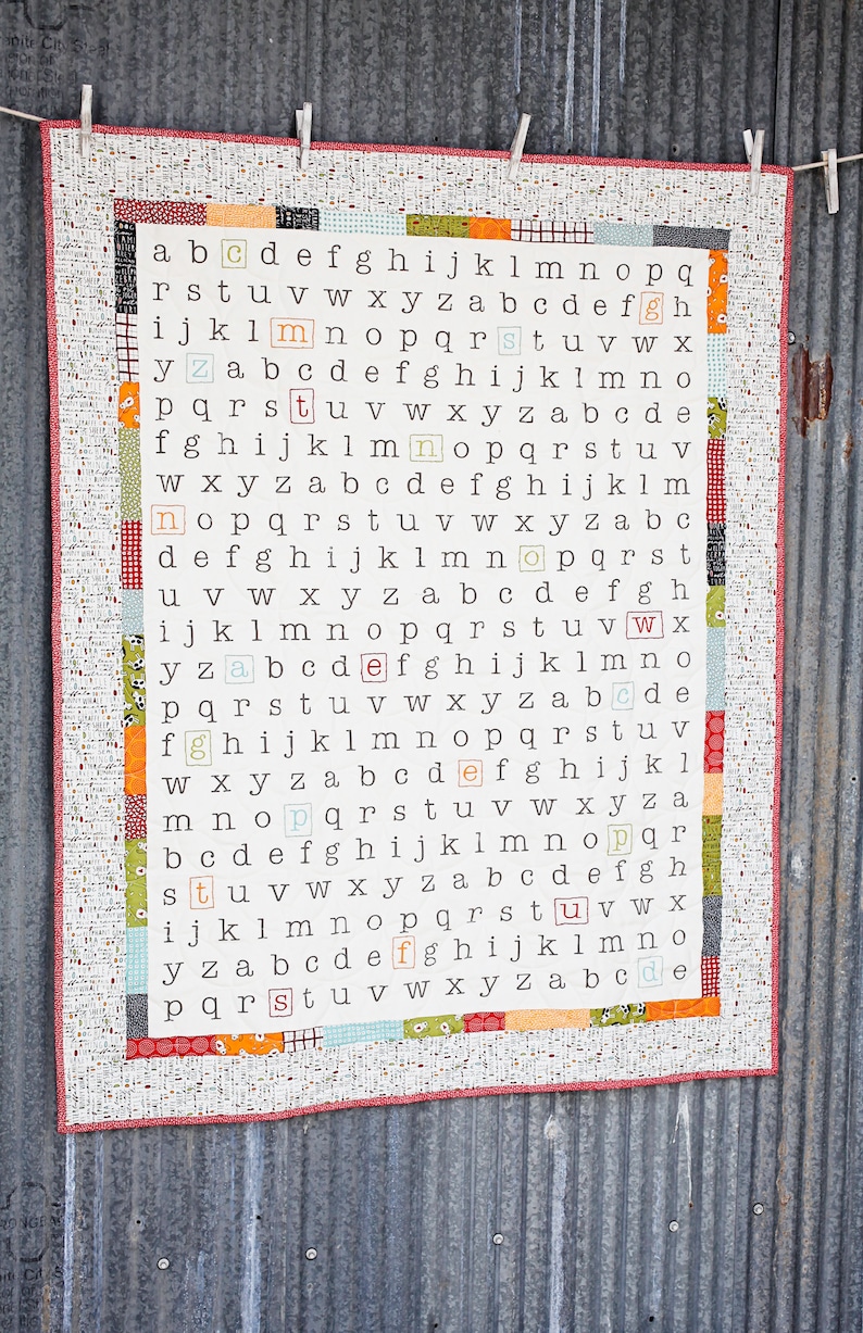 ABC'S & 123's Pattern - Download - Etsy