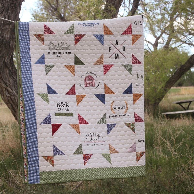 Farm Sweet Farm Quilt Kit - Etsy