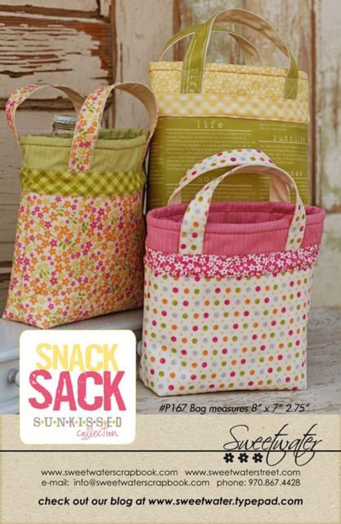 Snack Sack Pattern - Download Pattern - Etsy