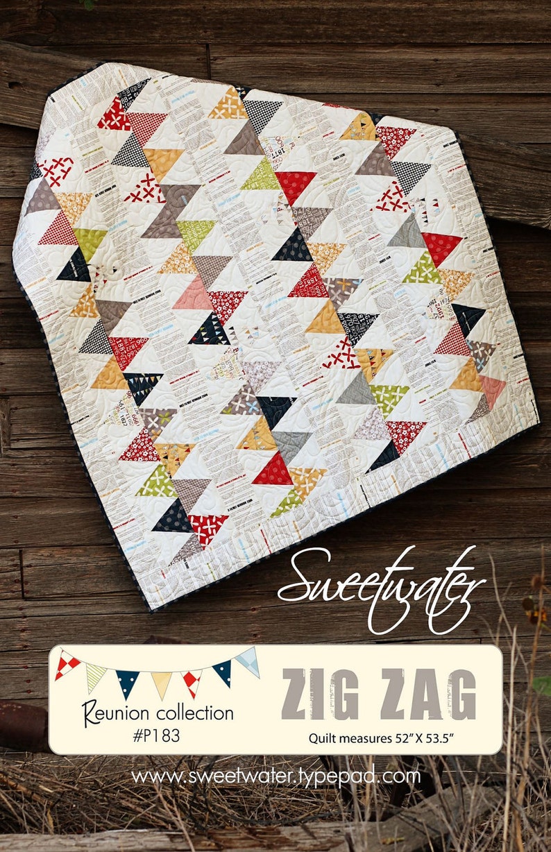 Zig Zag Pattern - Download Pattern - Etsy Australia