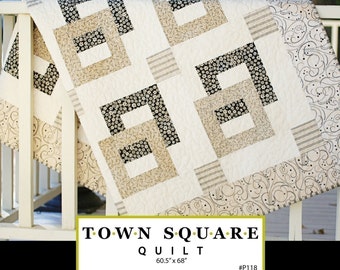 Town Square Quilt - Etsy