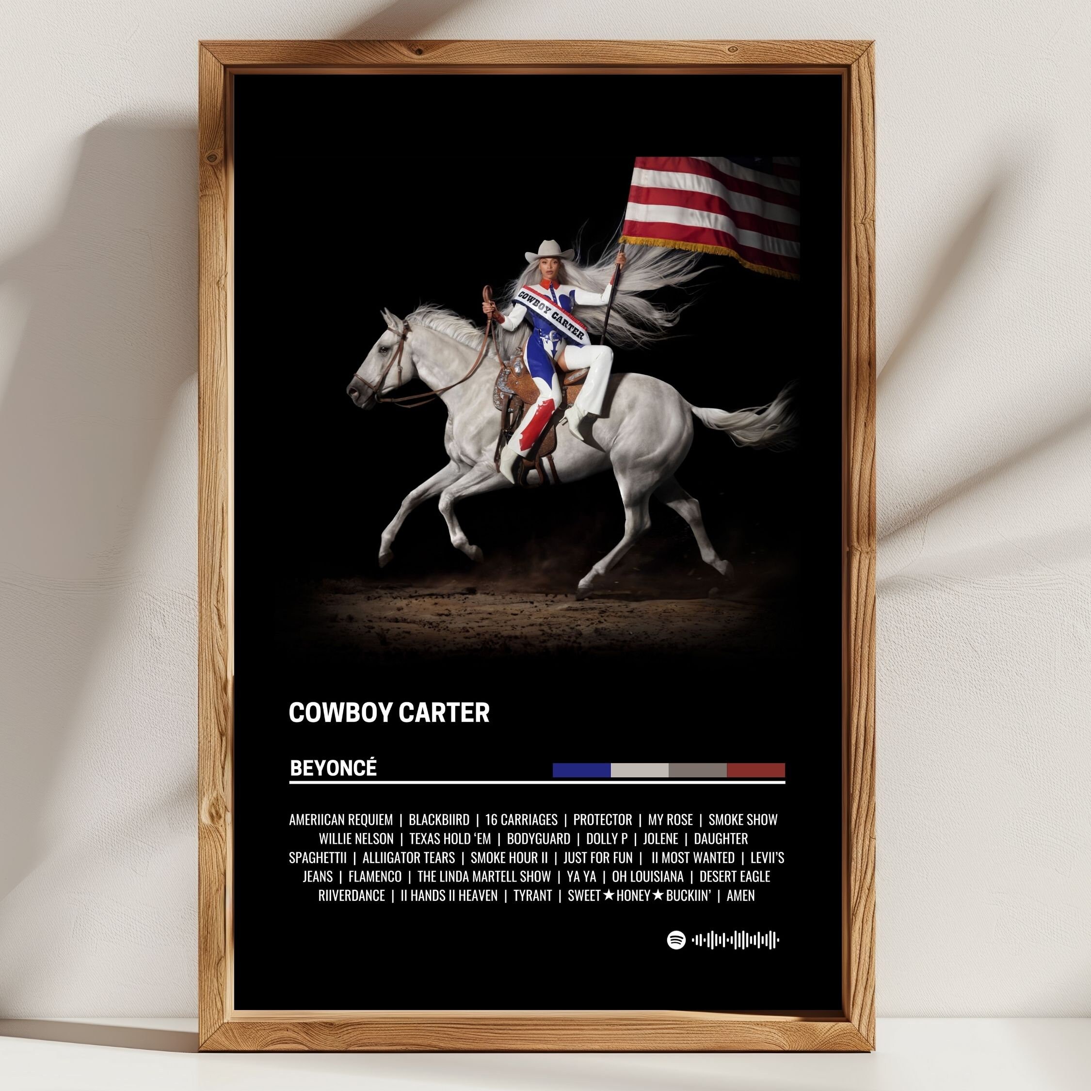 Beyonce Cowboy Carter Poster Digital Download Beyonce Album Cowboy ...