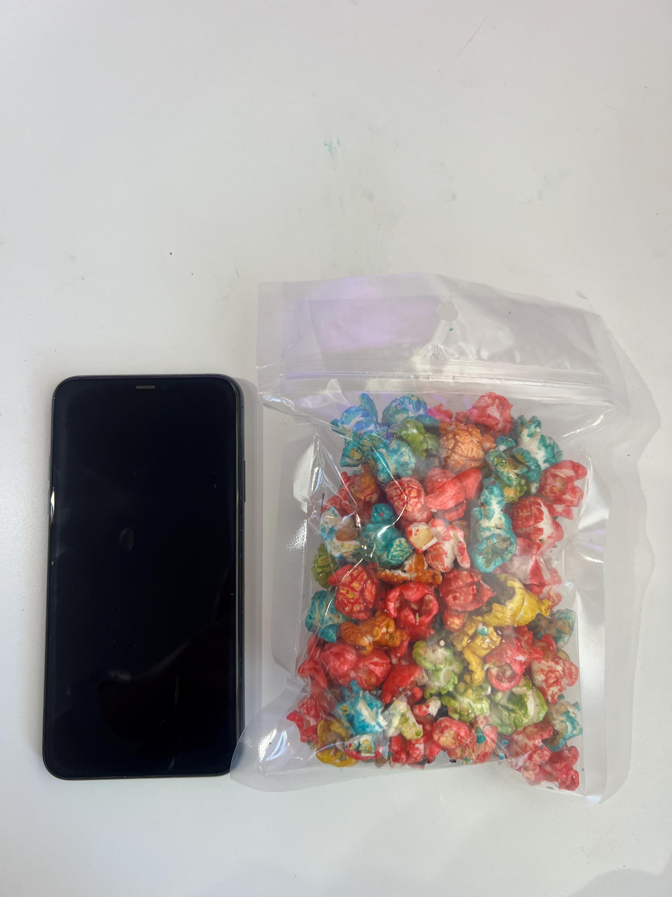 Rainbow Popcorn - Sweet & Salty Colored Kettle Corn, Custom Color ...