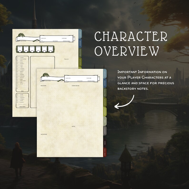 Digital Dungeon Master Notebook D&D 5e - Etsy