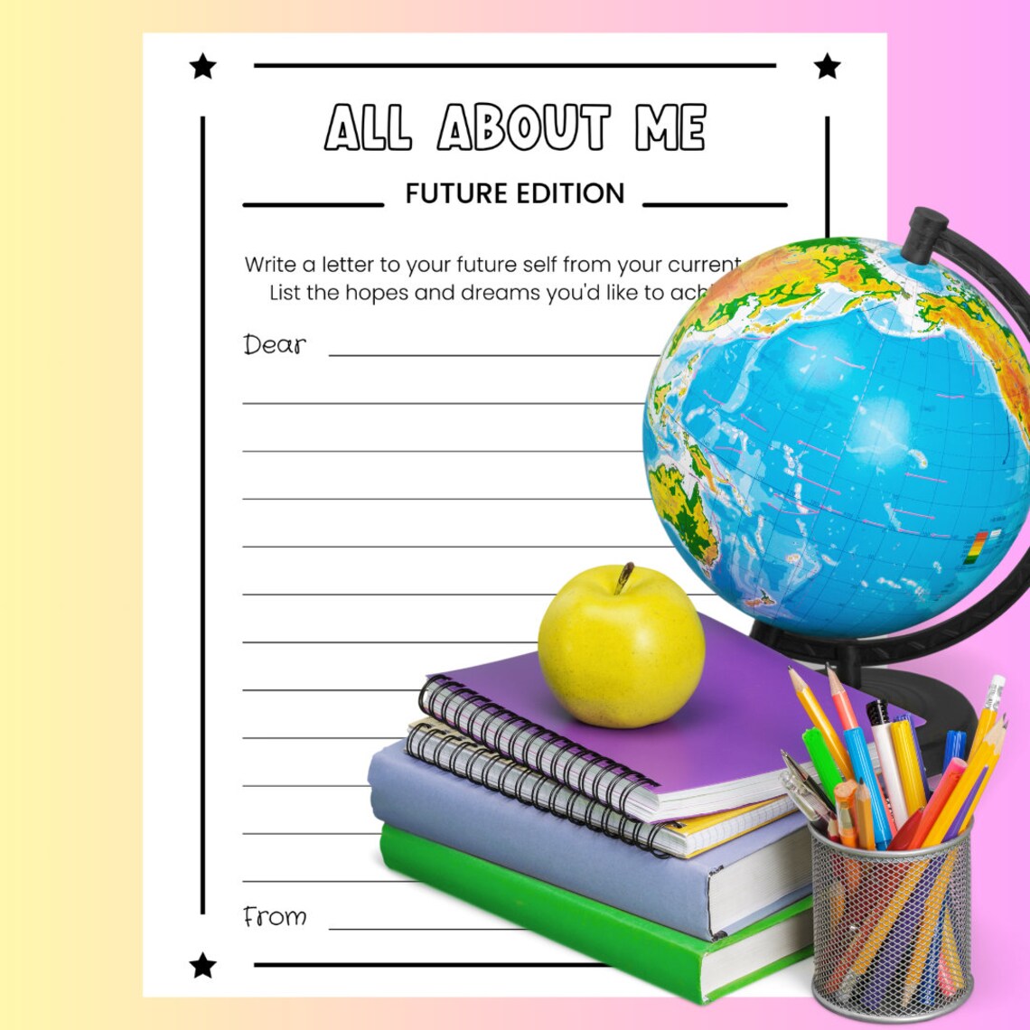 All About Me Printable, All About Student Packet, Homeschool Activity ...