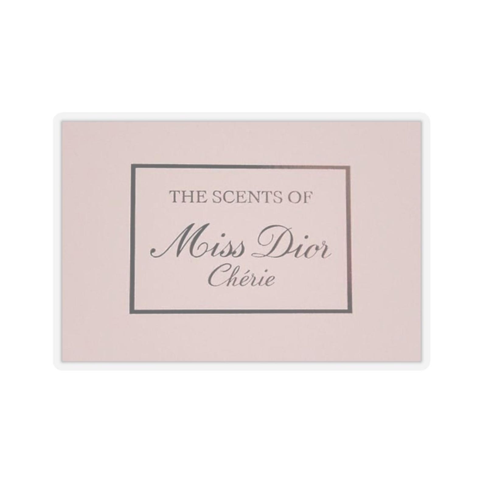 Miss Dior Sticker Vintage Sticker Designer Perfume Sticker - Etsy