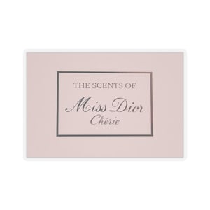 Miss Dior Sticker Vintage Sticker Designer Perfume Sticker - Etsy UK