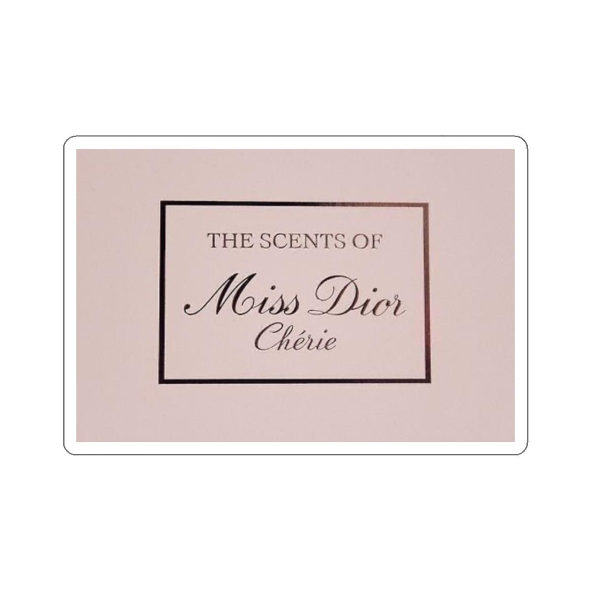 Miss Dior Sticker Vintage Sticker Designer Perfume Sticker - Etsy