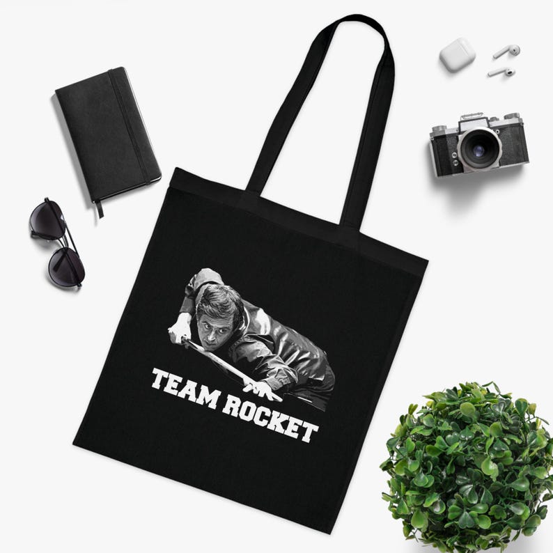 Snooker - Ronnie O'sullivan Bag, Team Rocket, Shopper Tote Bag, Gift ...