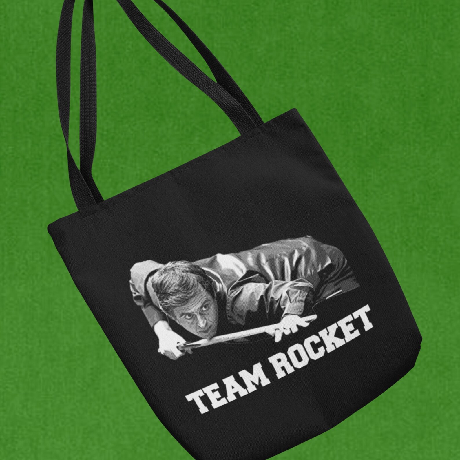 Snooker - Ronnie O'sullivan Bag, Team Rocket, Shopper Tote Bag, Gift ...