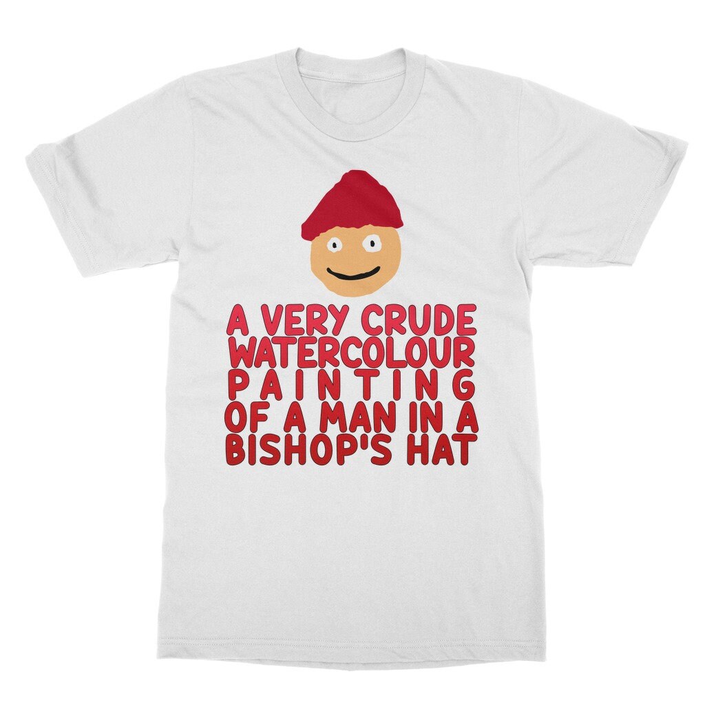Father Ted Bishop Brennan Watercolour Painting Classic Adult T-shirt ...