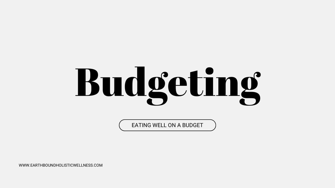 Guide to Eating Healthy on a Budget From a Holistic Health Coach - Etsy