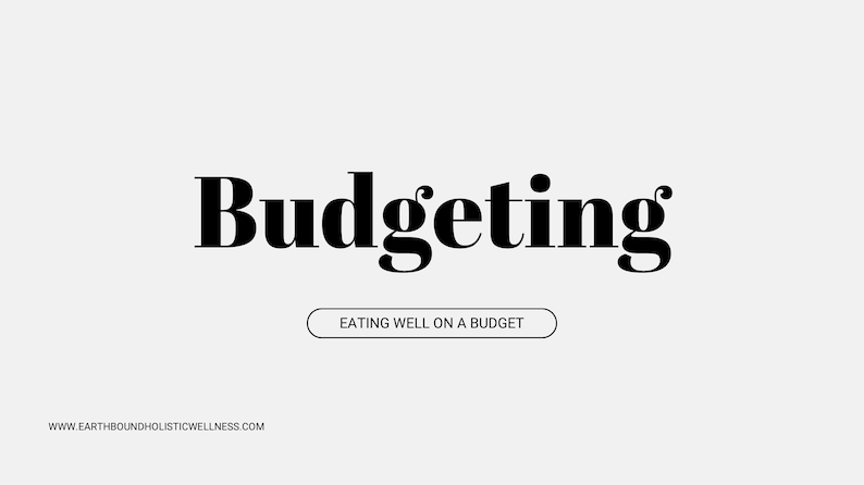 Guide to Eating Healthy on a Budget From a Holistic Health Coach - Etsy