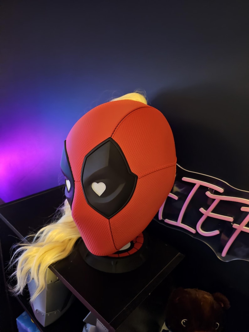 Ladypool Lady Deadpool 3 Mask Cowl Helmet Deadpool and Wolverine Custom ...