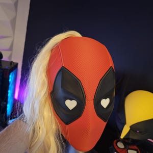 Ladypool Lady Deadpool 3 Mask Cowl Helmet Deadpool and Wolverine Custom ...