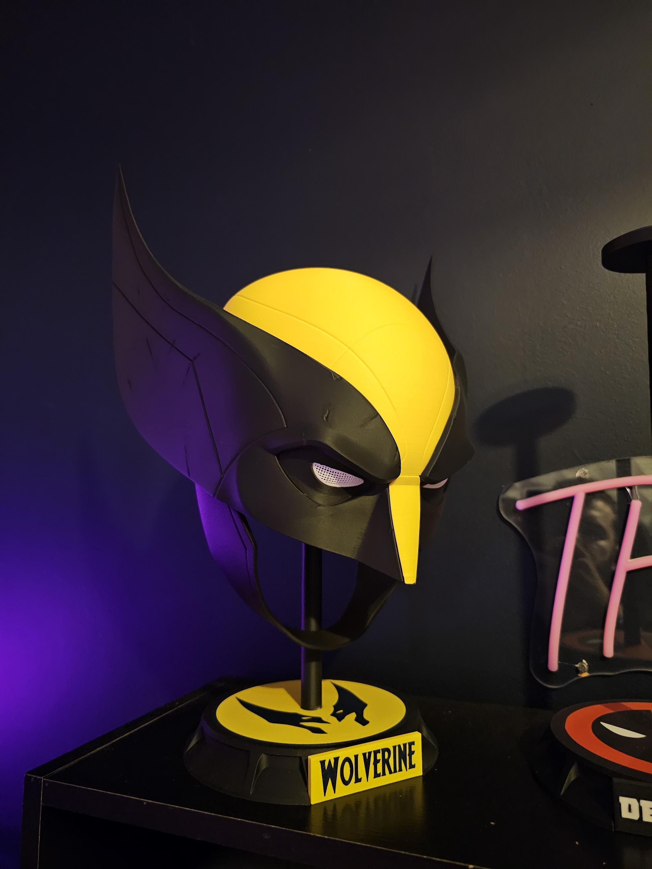 Wolverine Mask Cowl Helmet Deadpool 3 Inspired Custom Replica Cosplay ...