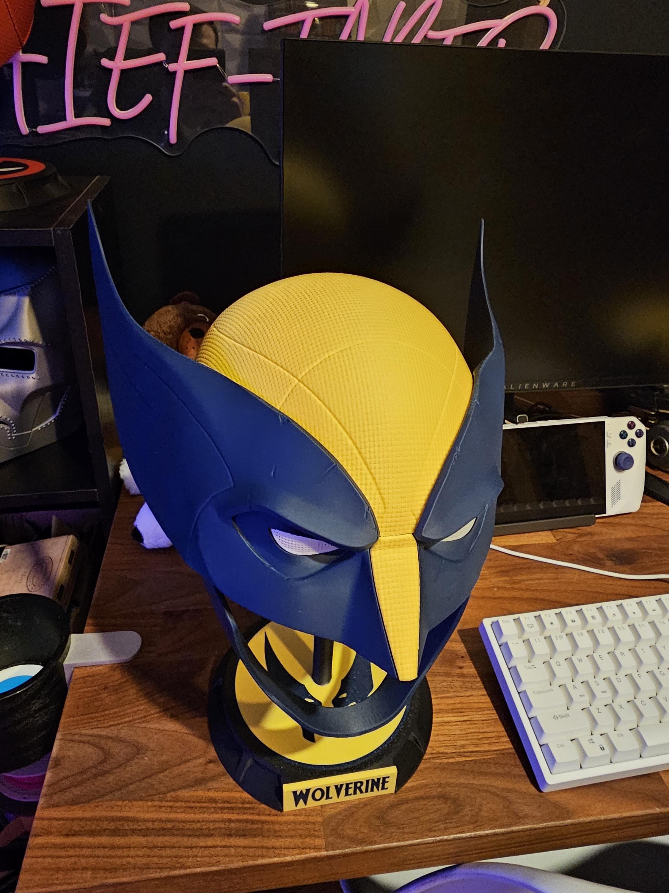 Wolverine Mask Cowl Helmet Deadpool 3 Inspired Custom Replica Cosplay ...