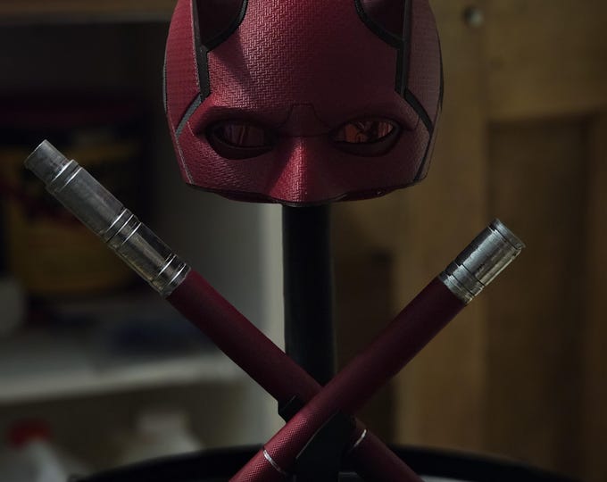 DD Mask Cowl Helmet Inspired Custom Replica Born Again - Etsy