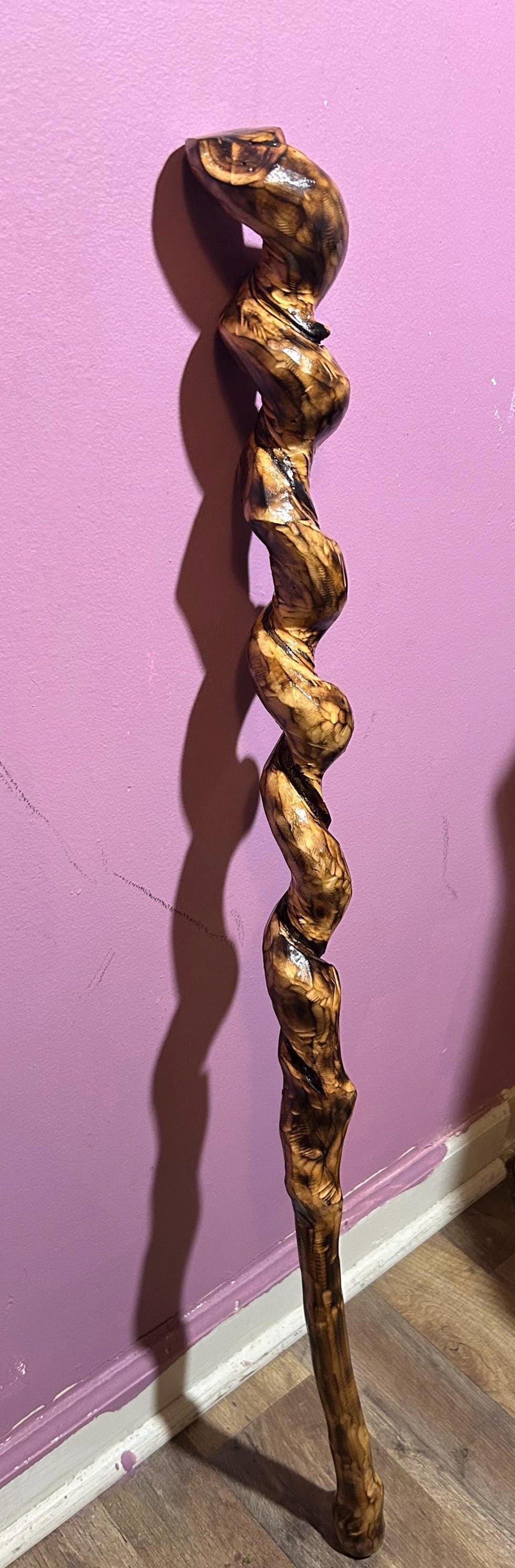 Twisted Walking Stick - Etsy