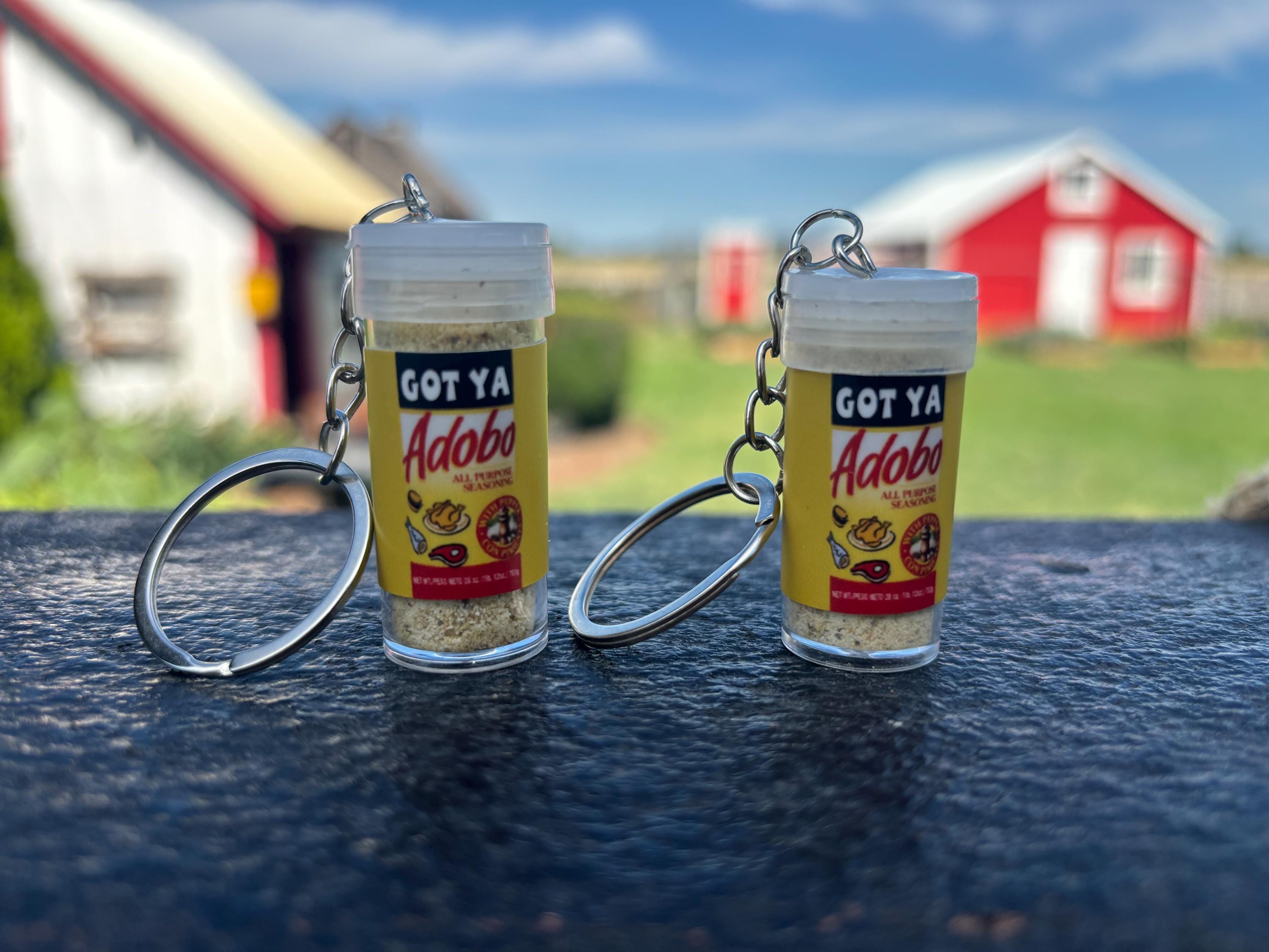 Mini Adobo Keychain Shaker Bottles - Etsy