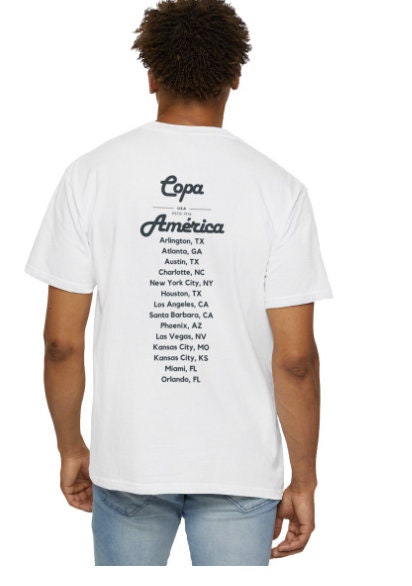 Copa America USA 2024 Concert Style Tshirt, Copa America Shirt, Copa ...
