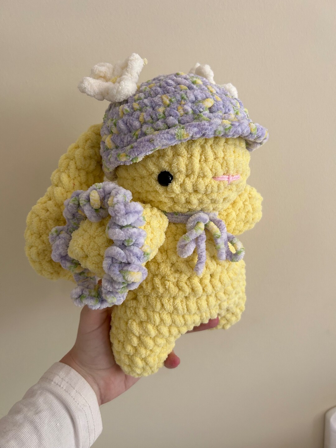 Lavender Lemonade Plush Crocheted Bunny - Etsy