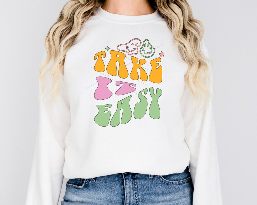 Take It Easy SVG - Etsy