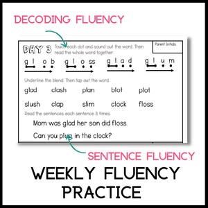 Learn to Read Phonics Worksheet Words With Blends 1st Grade Reading ...
