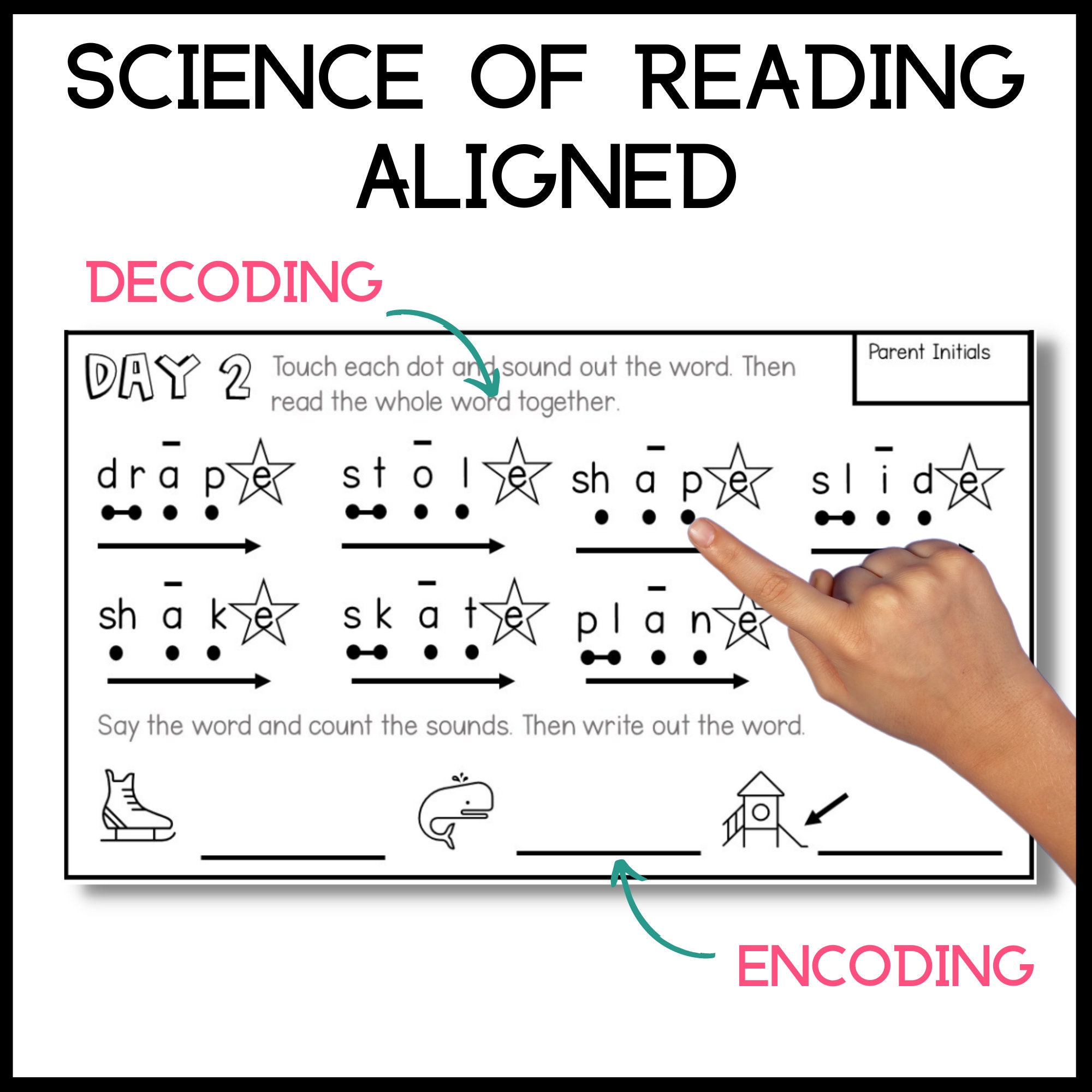 Phonics Homework Worksheet Words With Silent E Words 1st Grade 2nd ...